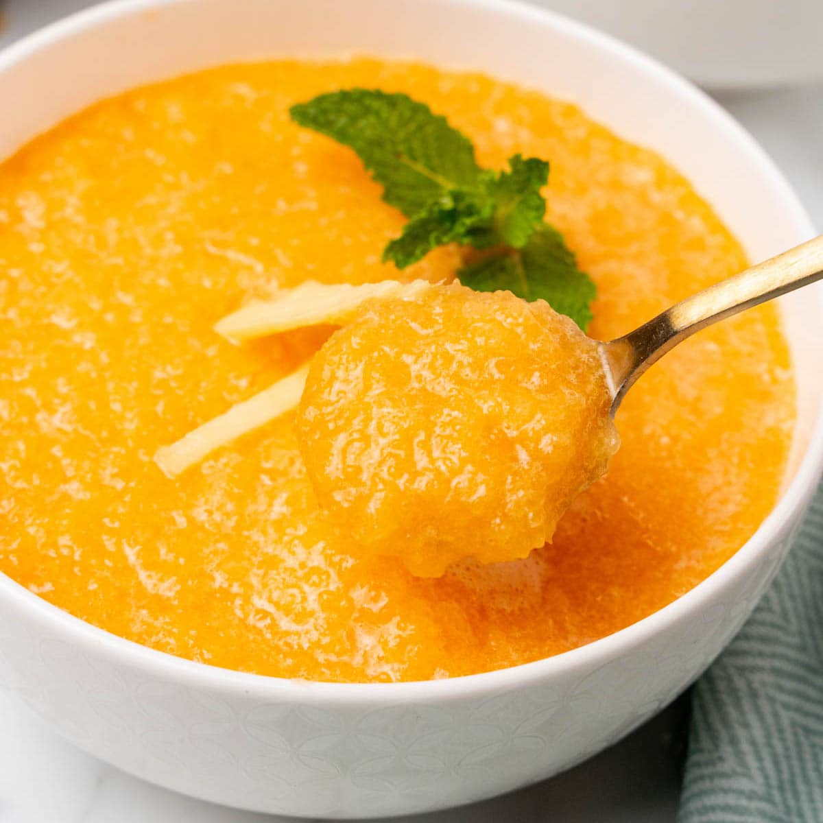 Cold Melon Soup with Ginger - Diabetes Strong