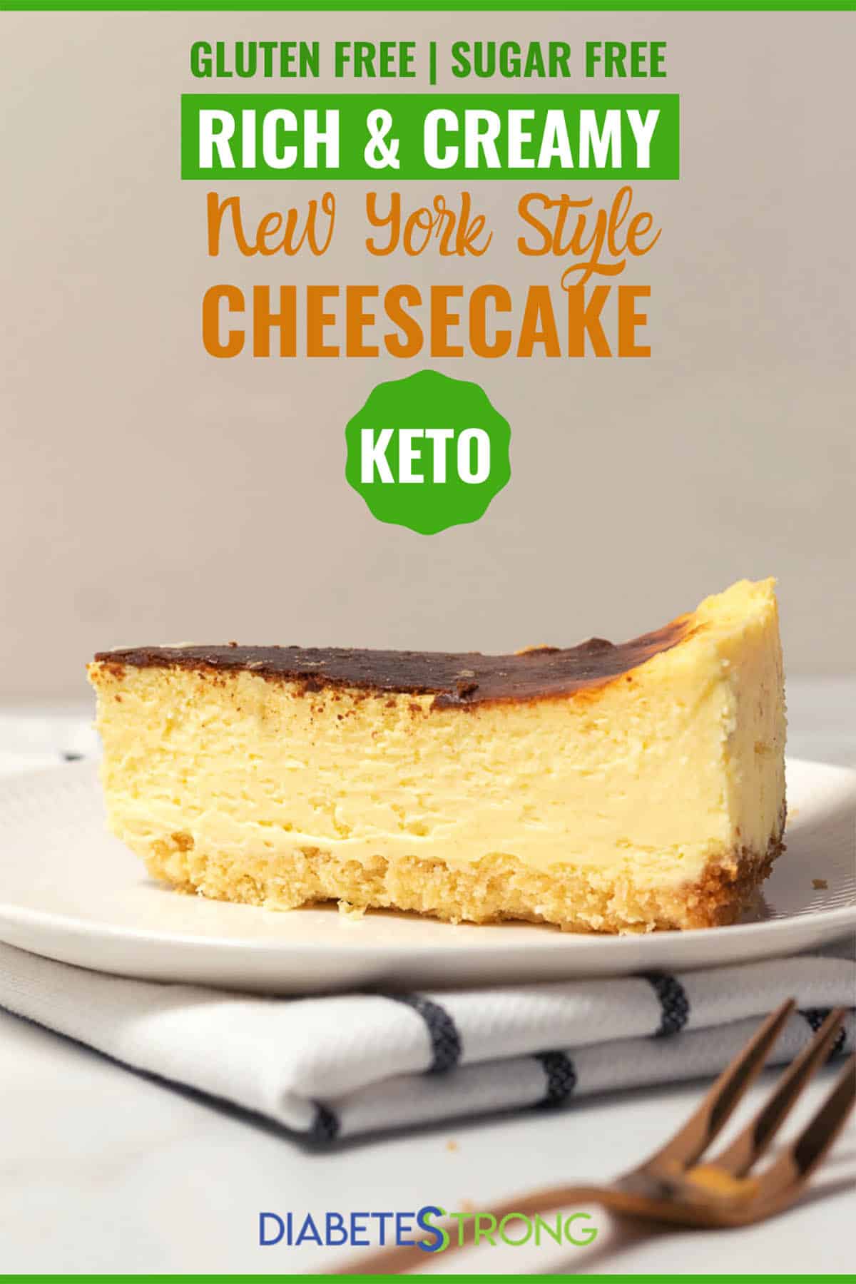 Low-Carb Cheesecake (Keto & Gluten-Free) - Diabetes Strong