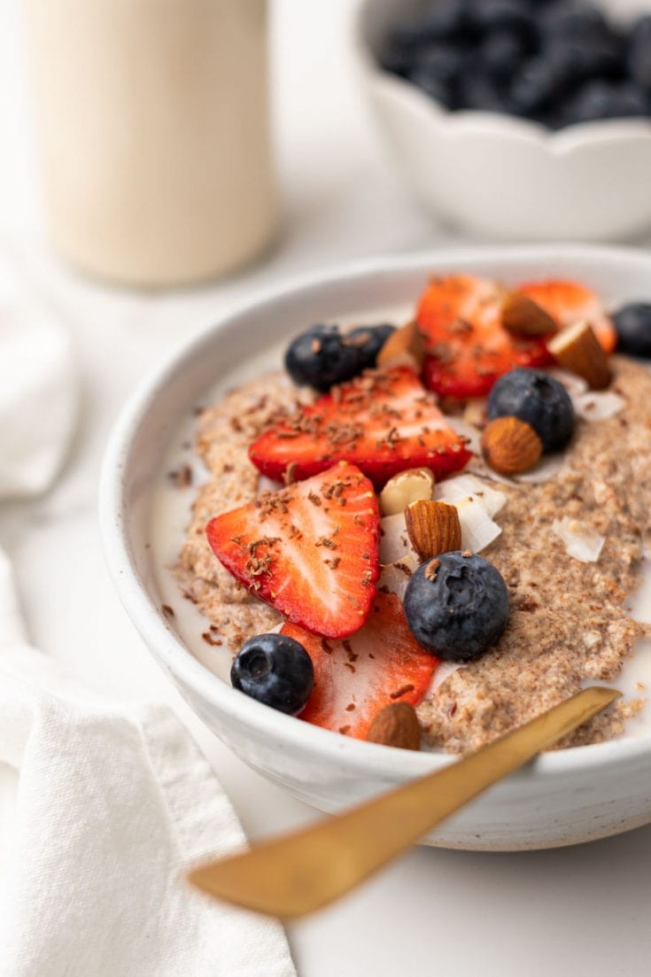 Easy Low-Carb "Oatmeal" (Ready in 15 Minutes) - Diabetes Strong