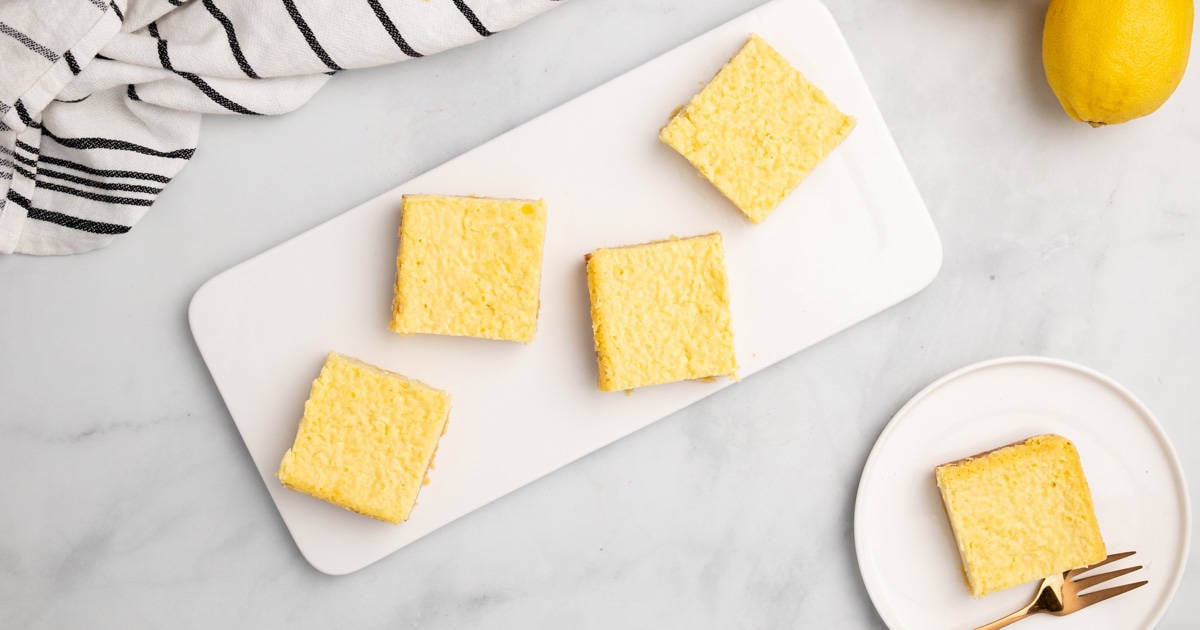 Easy Keto Lemon Bars Recipe - Diabetes Strong