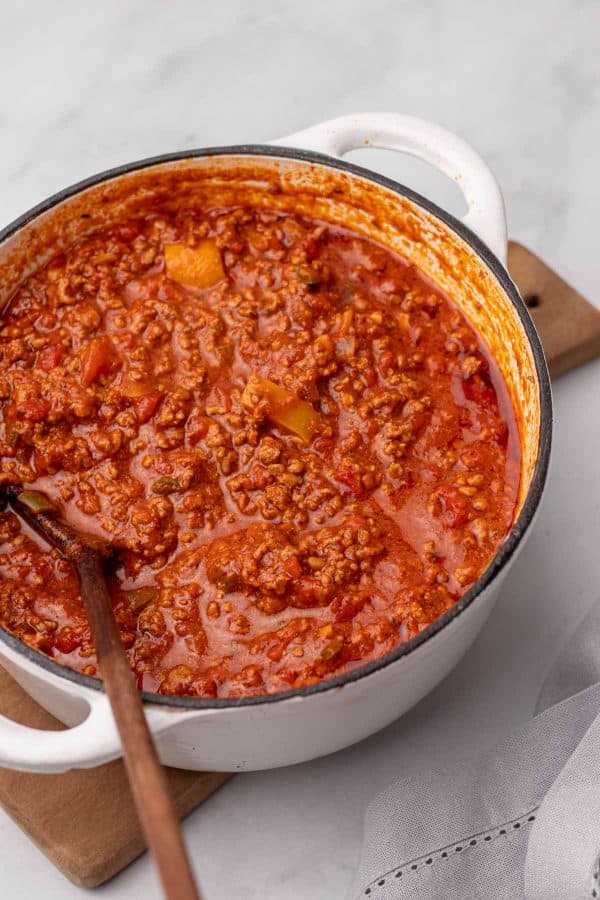 Beanless Chili (Low Carb) - Diabetes Strong