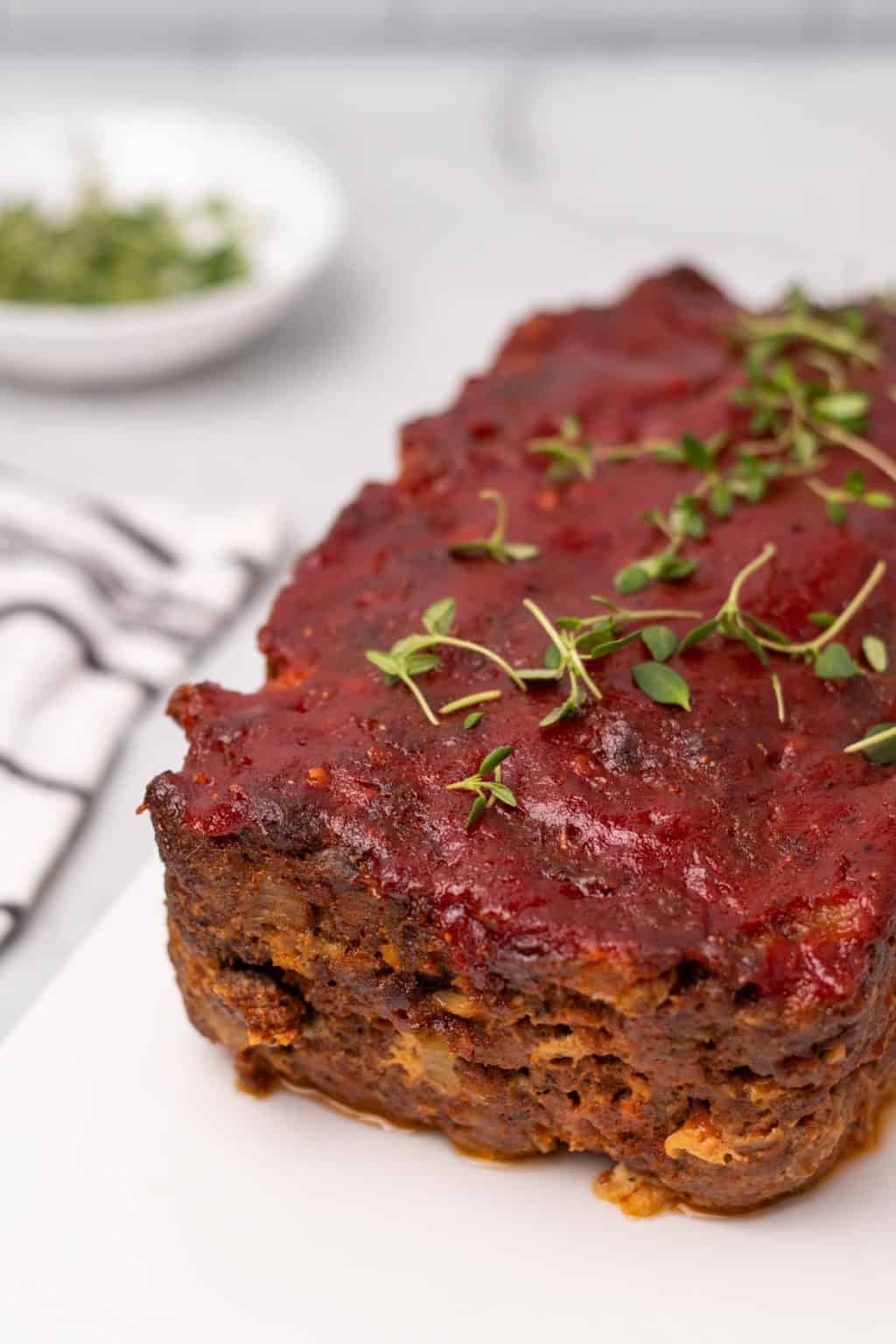 Keto Meatloaf with Tomato Glace - Diabetes Strong