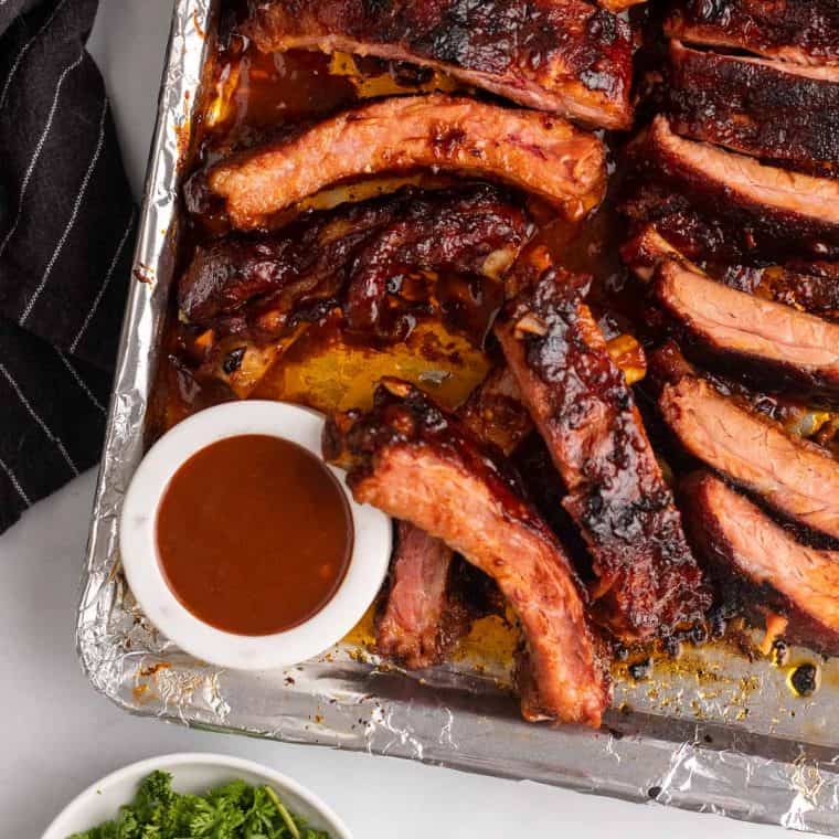 Baked Pork Ribs - Diabetes Strong