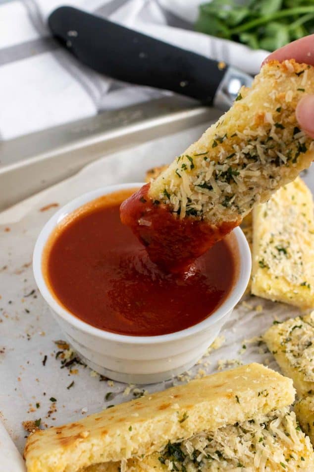 Keto Garlic Bread - Diabetes Strong