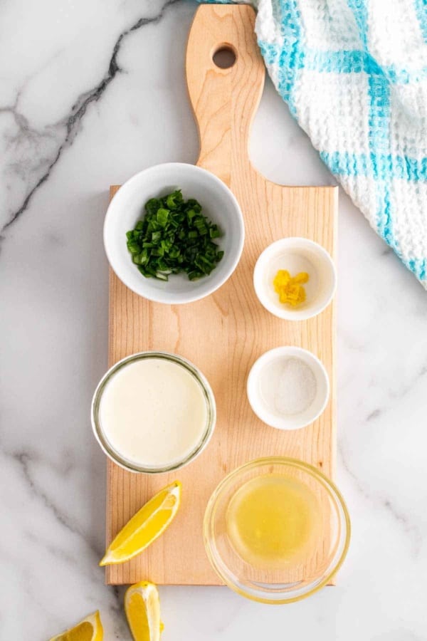 Creamy Lemon-Chive Dressing - Diabetes Strong